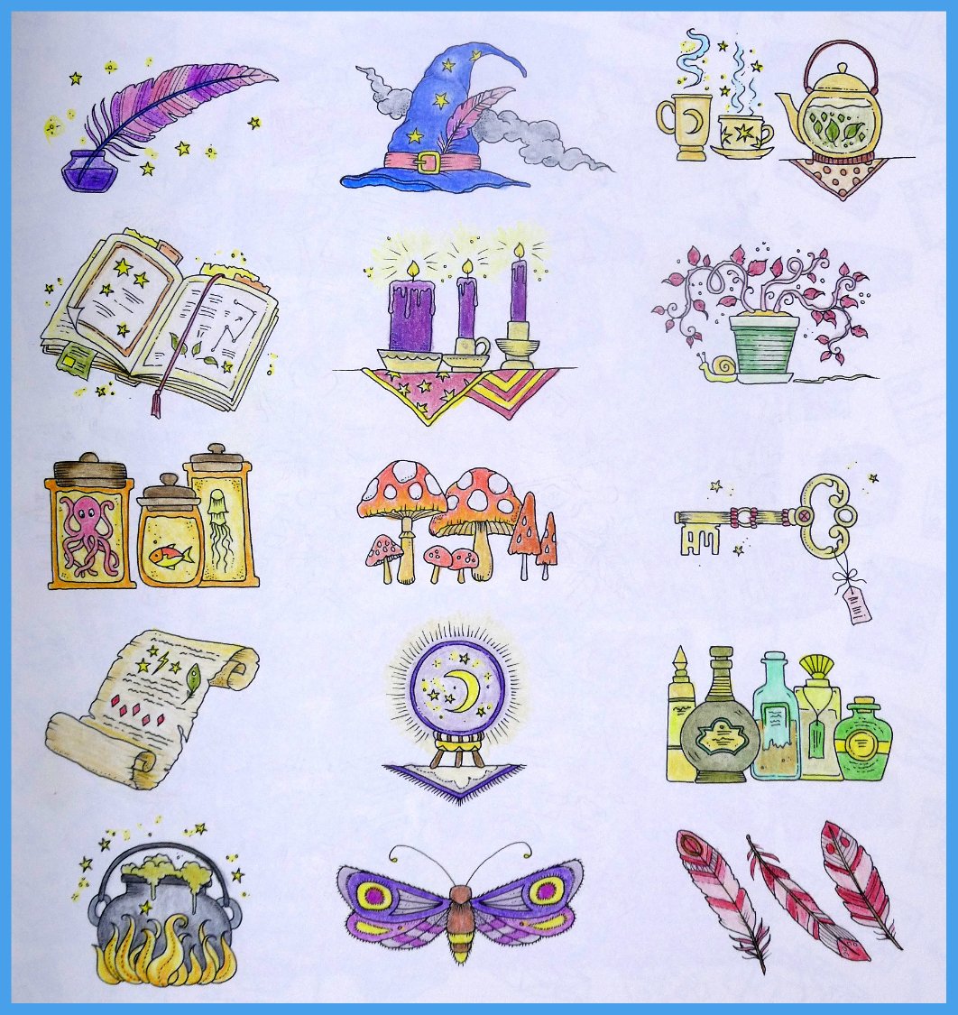 Jigsaw Puzzle | 25 pieces | Self colored drawings, from the book by ...