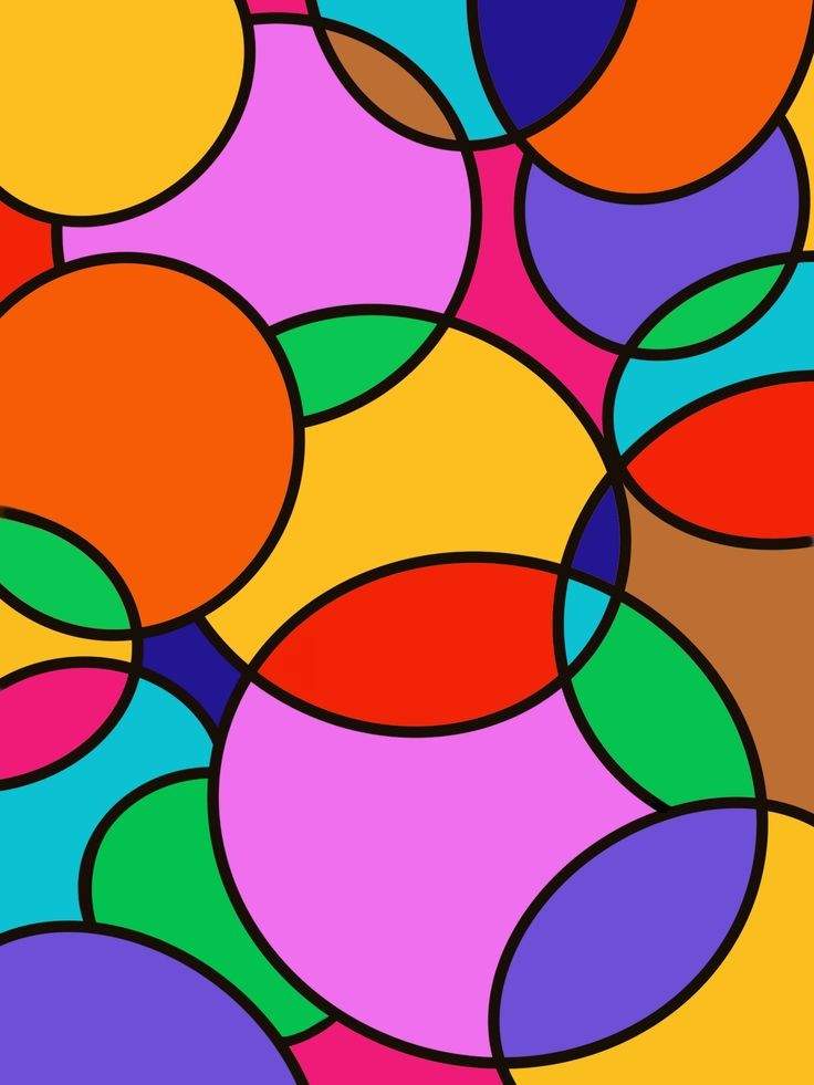 Solve Circles geometry art jigsaw puzzle online with 130 pieces