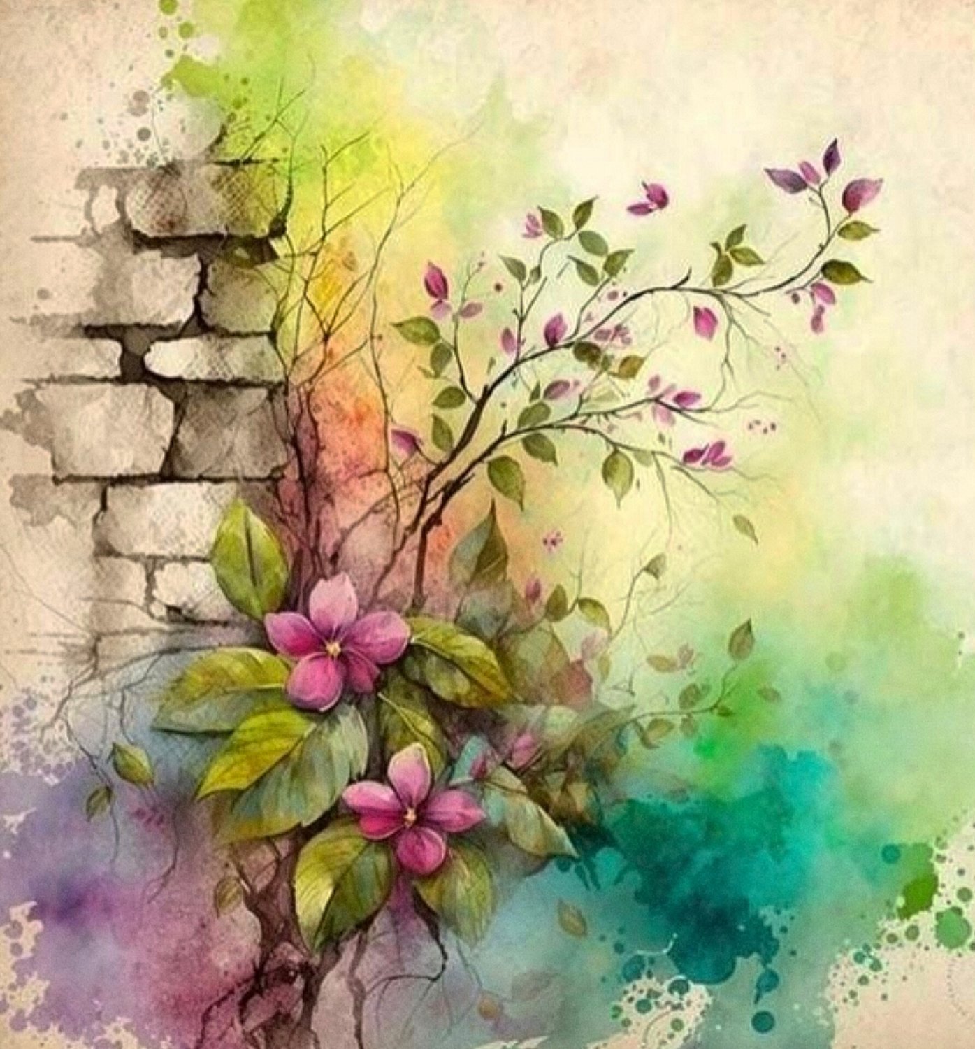 Solve peaceful pastels (resize 9 to 600) jigsaw puzzle online with 56 ...
