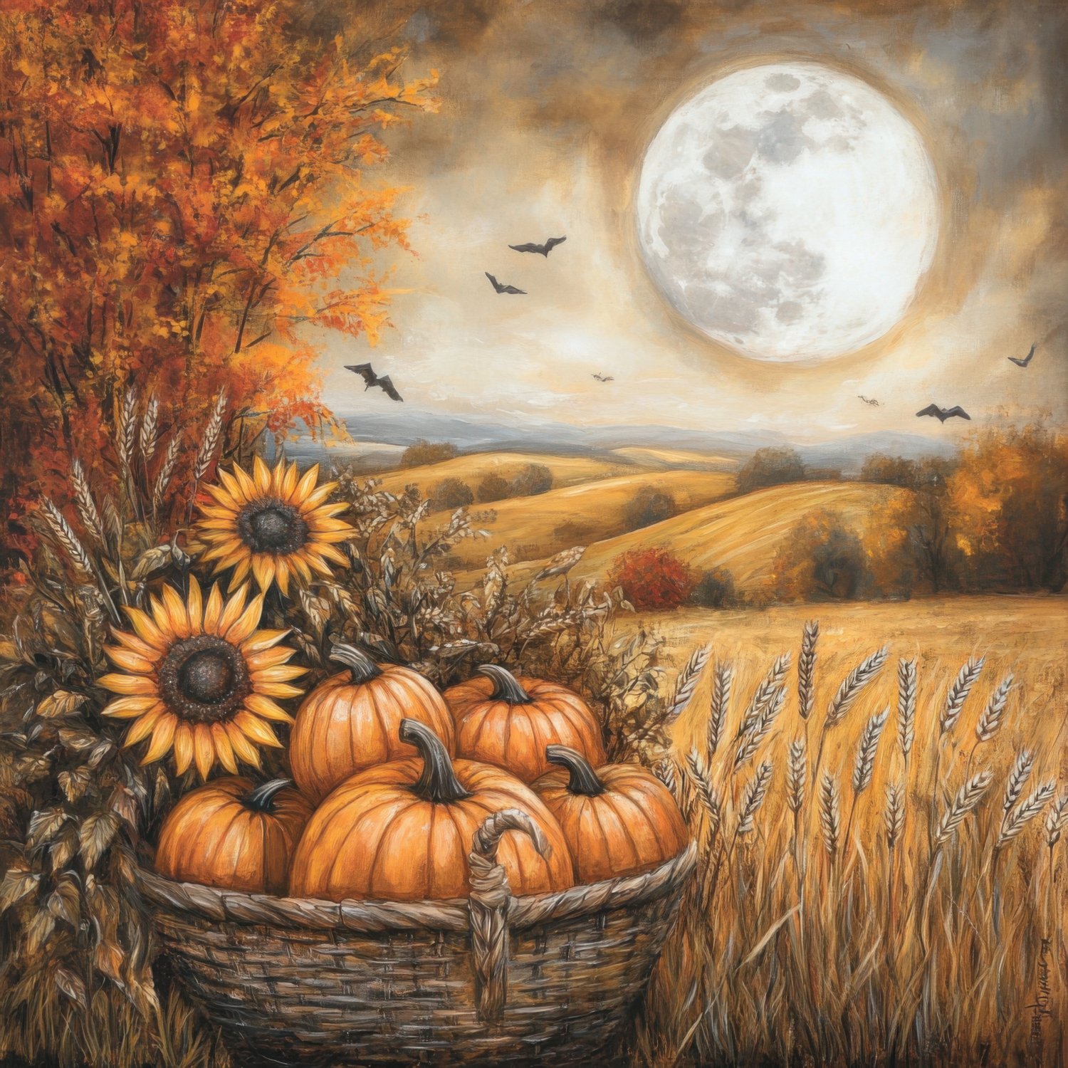 Jigsaw Puzzle | 100 pieces | Watercolor Fall | Jigidi