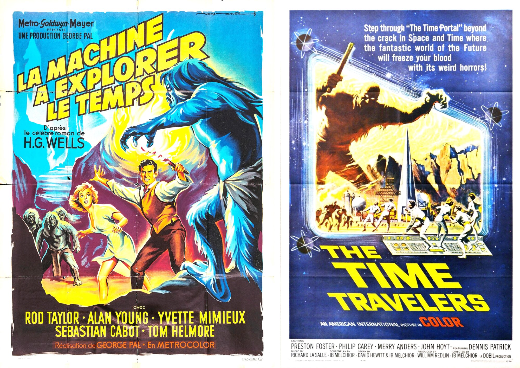 Solve The Time Machine ~ 1960 and The Time Travelers ~ 1964 jigsaw ...