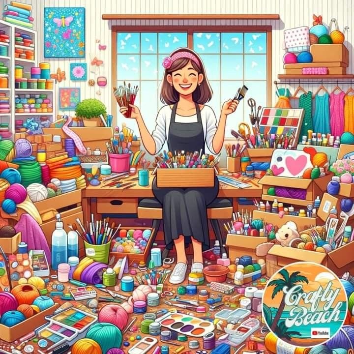 Solve Busy Crafter jigsaw puzzle online with 81 pieces