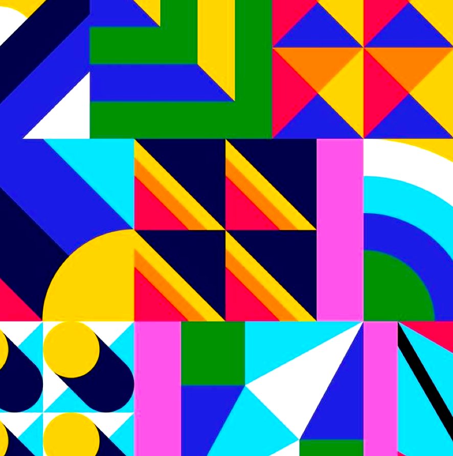 Solve Shapes Mashup jigsaw puzzle online with 121 pieces