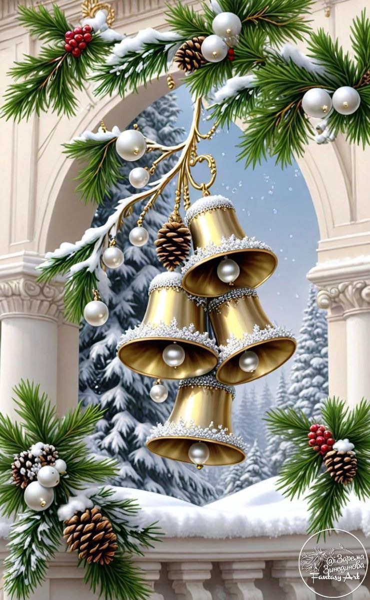 Solve Ringing Bells jigsaw puzzle online with 40 pieces