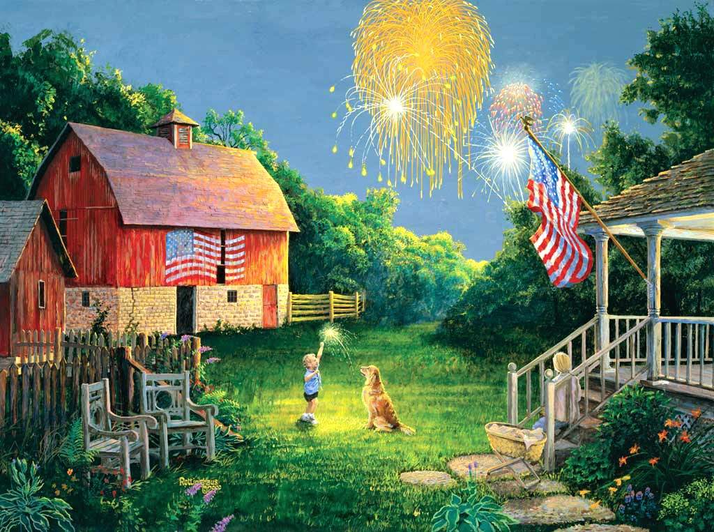 Solve 4th Of July jigsaw puzzle online with 221 pieces