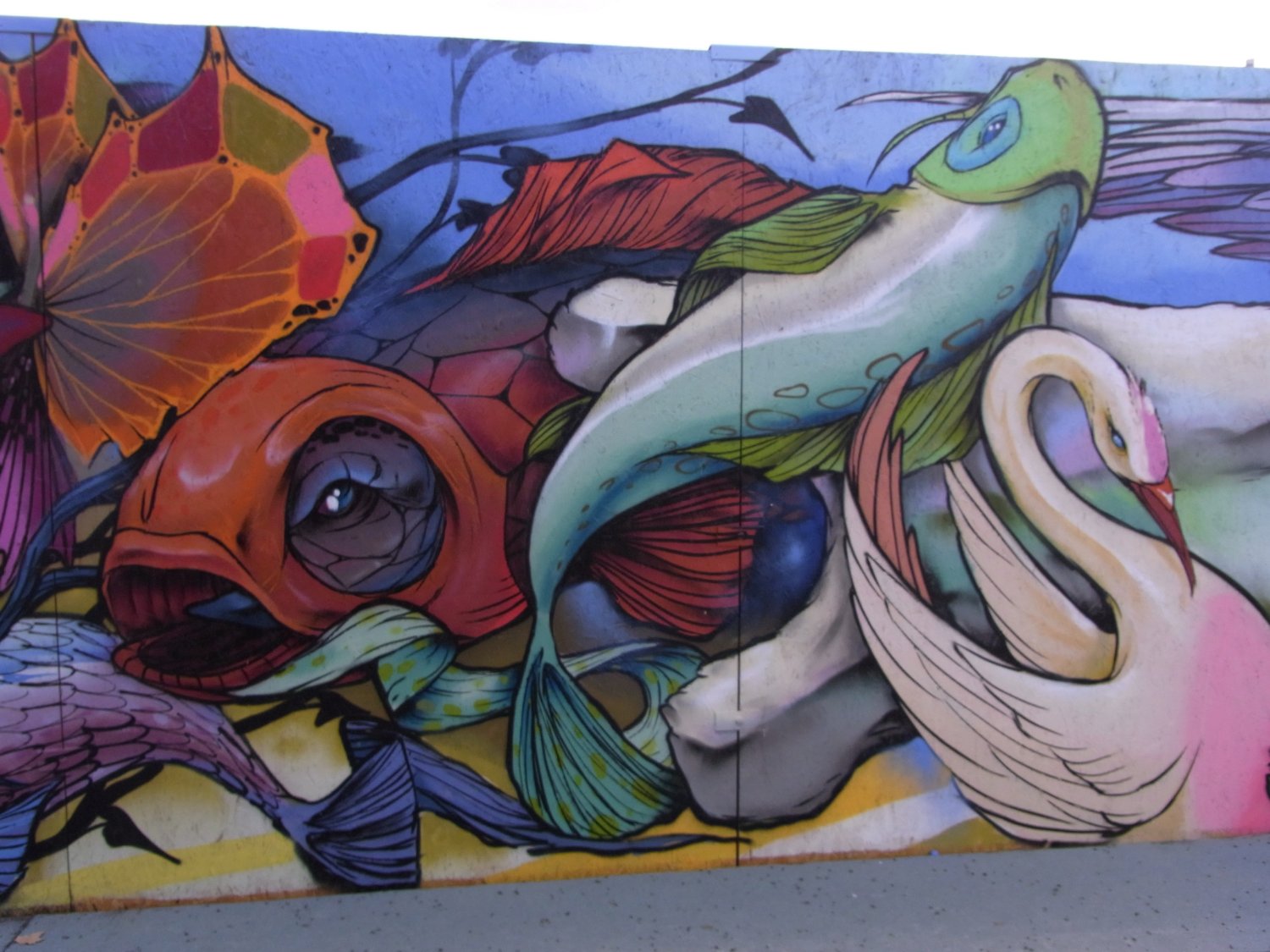 Solve Street art by Jeroo (2) jigsaw puzzle online with 30 pieces