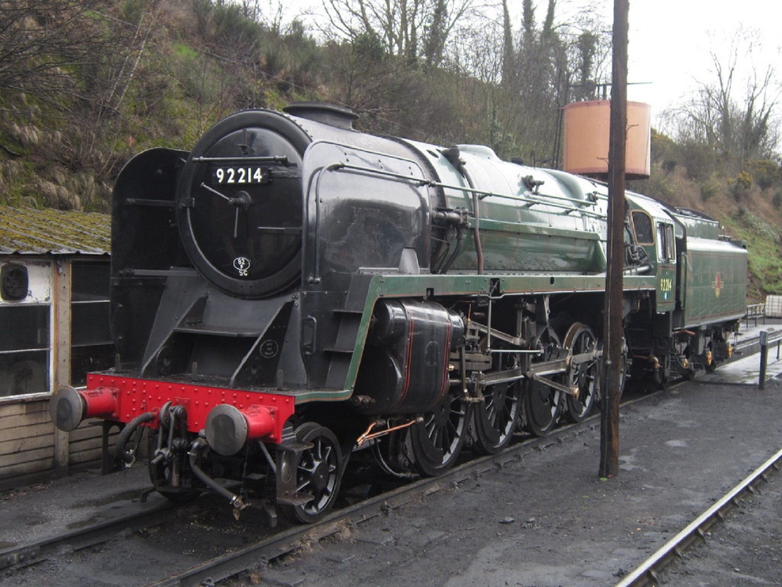 Solve BR Standard Class 9F 2-10-0 92214. jigsaw puzzle online with 48 ...