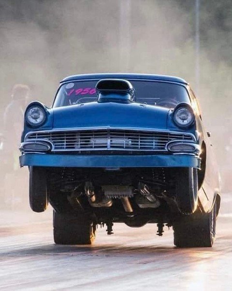 Solve 1956 Ford Fairlane Pro Gasser jigsaw puzzle online with 63 pieces