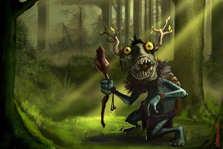 Solve Troll jigsaw puzzle online with 35 pieces