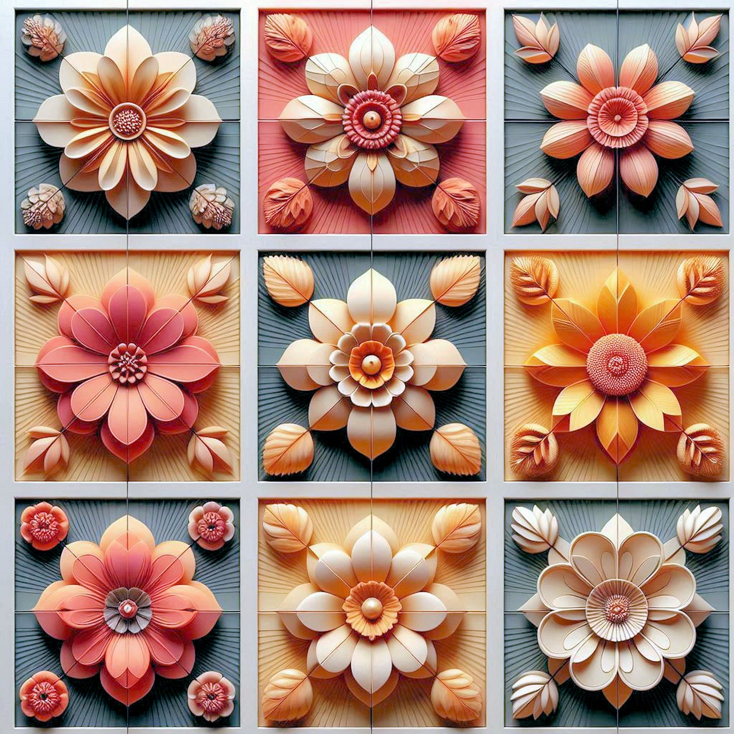 Jigsaw Puzzle | 225 pieces | 3D FLOWERS | Jigidi