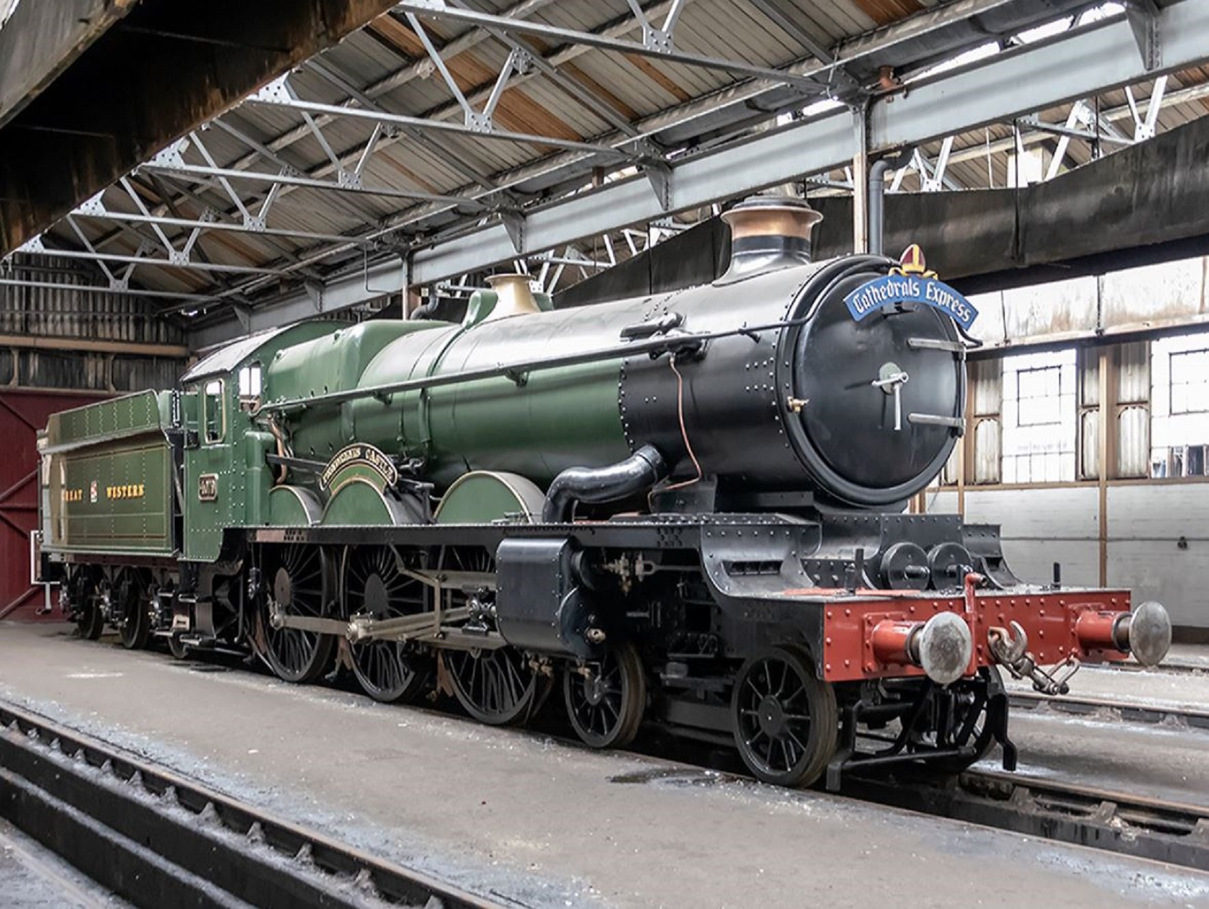 Solve GWR Castle Class 4-6-0 4079 Pendennis Castle. jigsaw puzzle ...