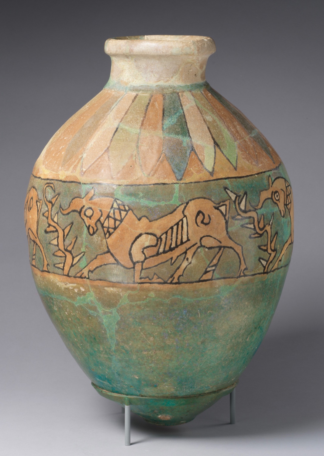 Solve Jar with a frieze of bulls, Iran, ca. 8th–7th century BCE ...