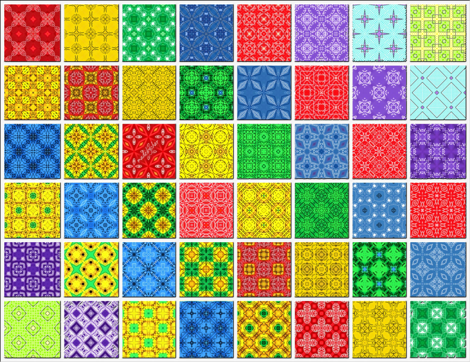 Solve Colorful Tiles... jigsaw puzzle online with 520 pieces