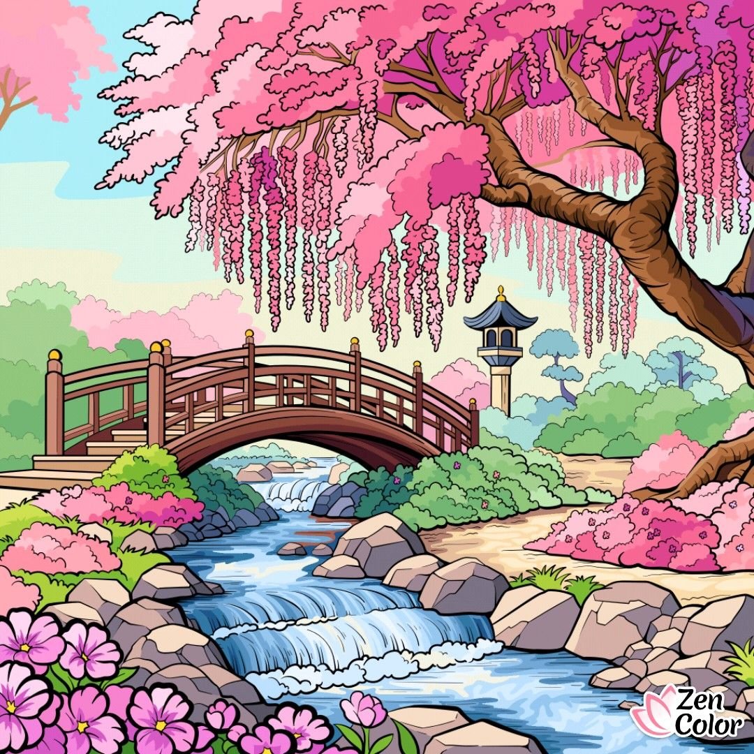 Solve PUZZLE - Arch Bridge Over Flowing River jigsaw puzzle online with ...