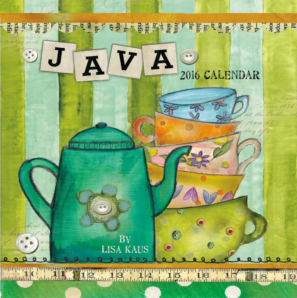 Solve 2016 Wall Calendar JAVA jigsaw puzzle online with 256 pieces