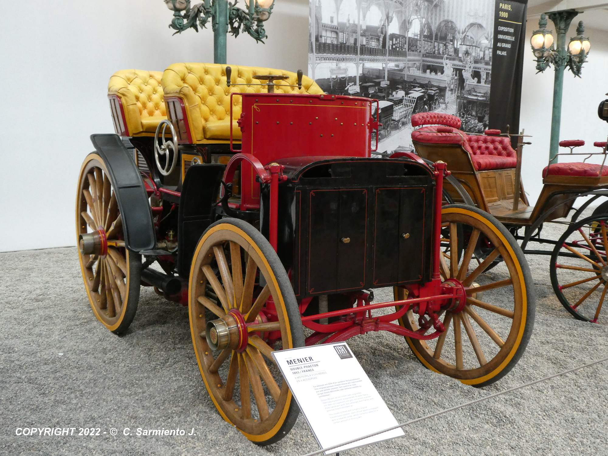 Solve FRANCE - Mulhouse - Musée de l'Automobile - Menier double phaeton ...