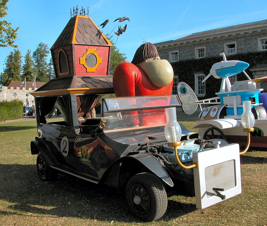 Solve Wacky Racer jigsaw puzzle online with 120 pieces