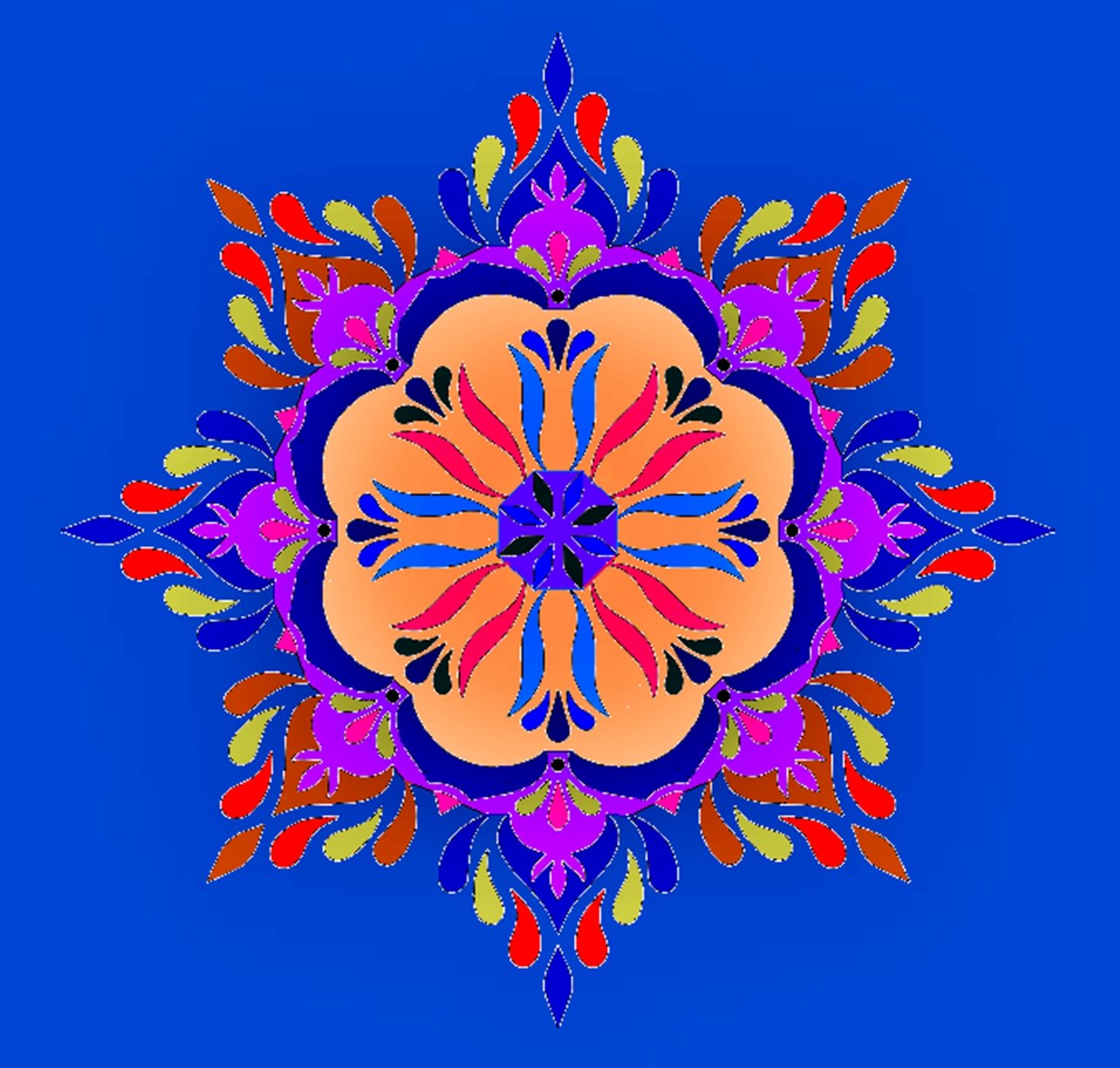 Solve Color Splash jigsaw puzzle online with 110 pieces