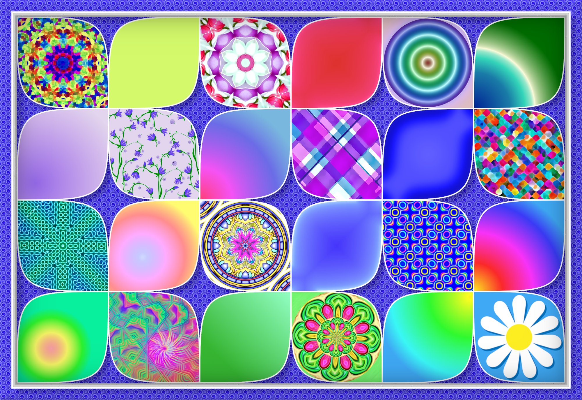 Jigsaw Puzzle | 117 pieces | Petals 2 | Jigidi