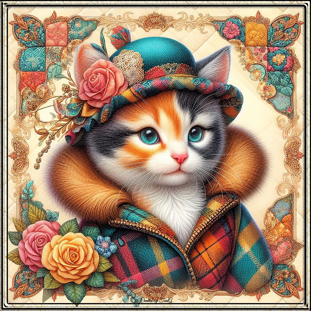 Solve kitty 4-18 jigsaw puzzle online with 306 pieces