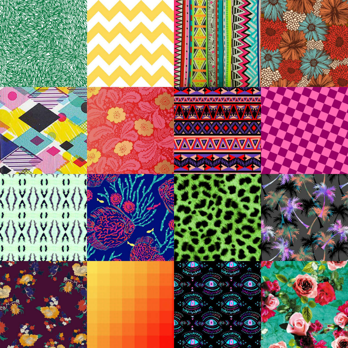 Solve Patterns Collage p.21 jigsaw puzzle online with 324 pieces