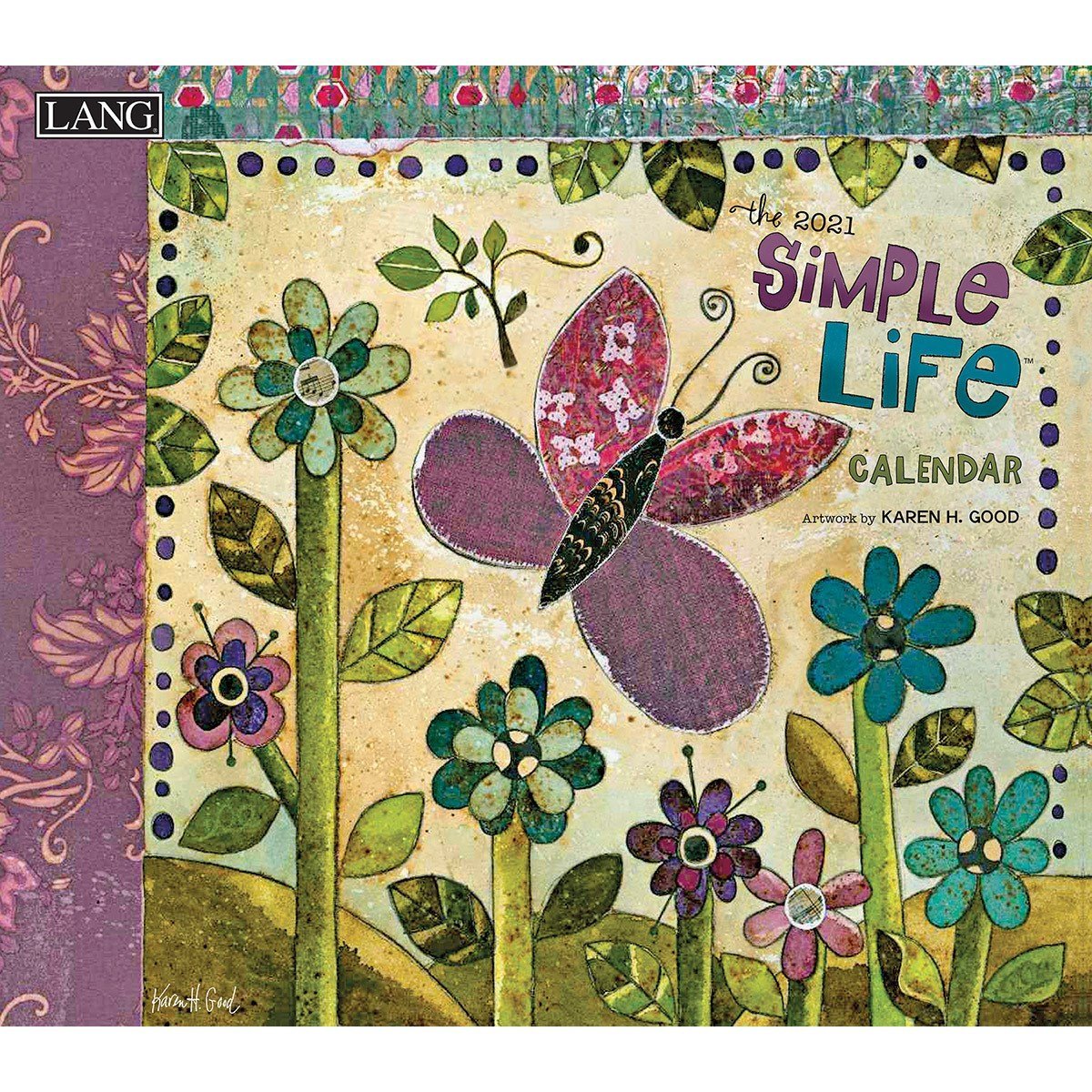 Solve LANG 2021 Wall Calendar Cover jigsaw puzzle online with 256 pieces