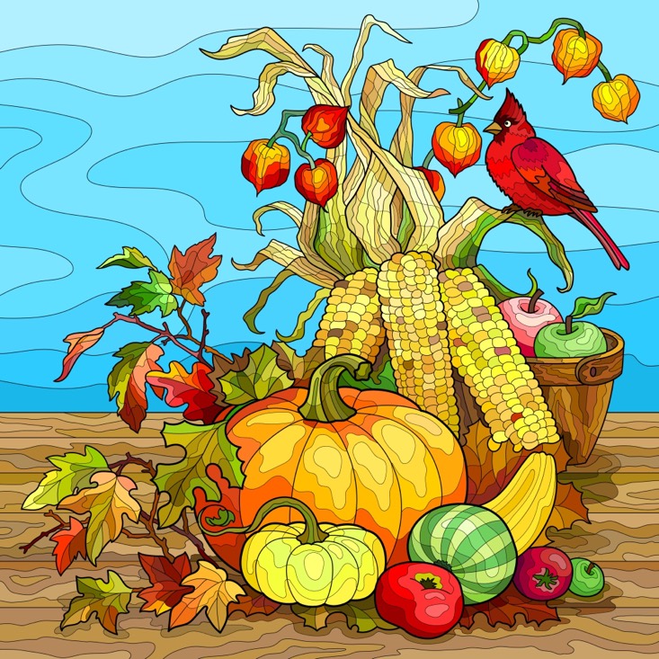 Jigsaw Puzzle | 16 pieces | Fall Still Life | Jigidi
