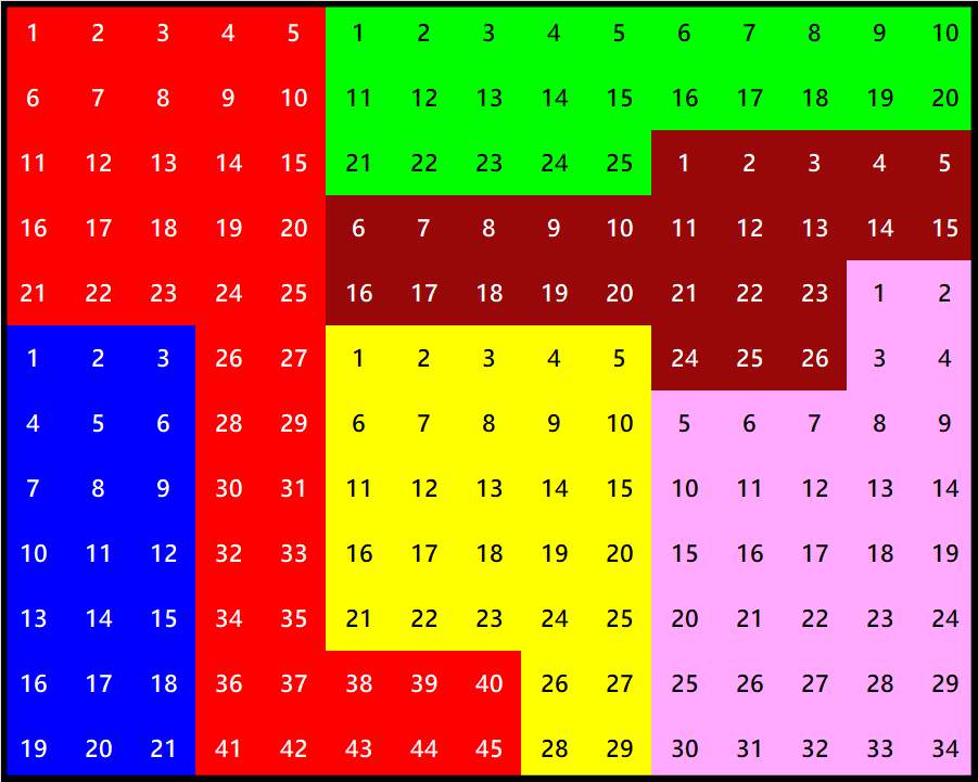 Solve Number 1140 blocked 180 jigsaw puzzle online with 180 pieces