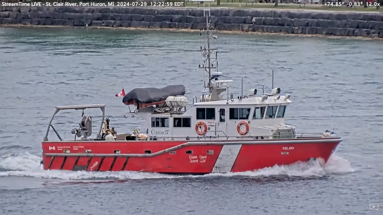 Solve CCGS Kelso (CA) - Scientific Research Vessel - Port Huron, MI ...