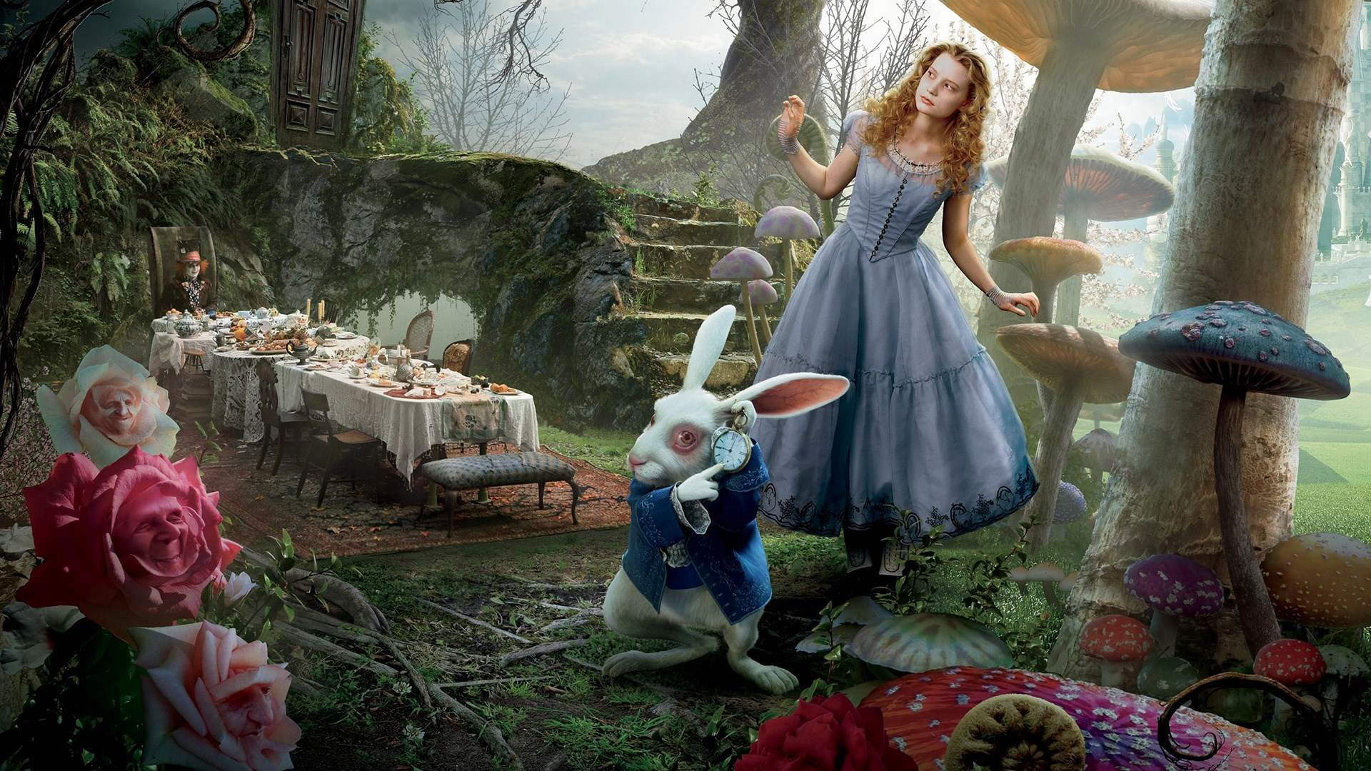 Solve Alice In Wonderland [2010] jigsaw puzzle online with 589 pieces