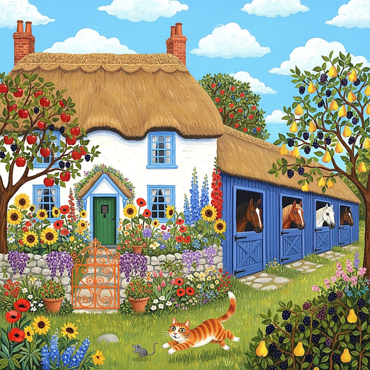 Jigsaw Puzzle | 100 pieces | Dear Love Cottage - resize 9 - 600 pieces ...