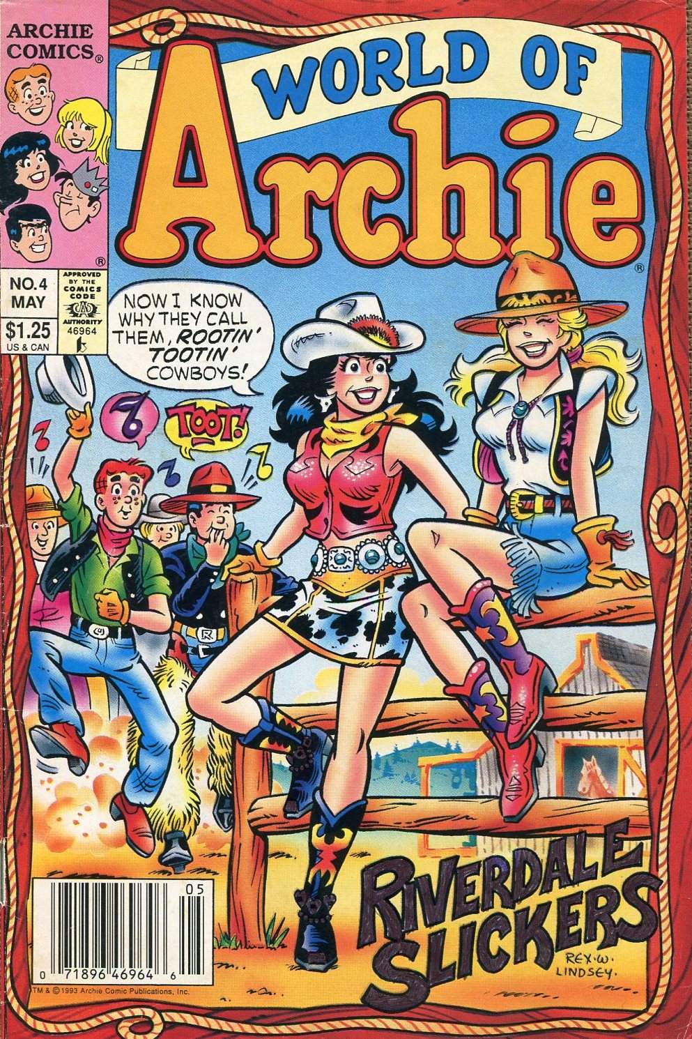 Solve World of Archie (May 1993) jigsaw puzzle online with 96 pieces