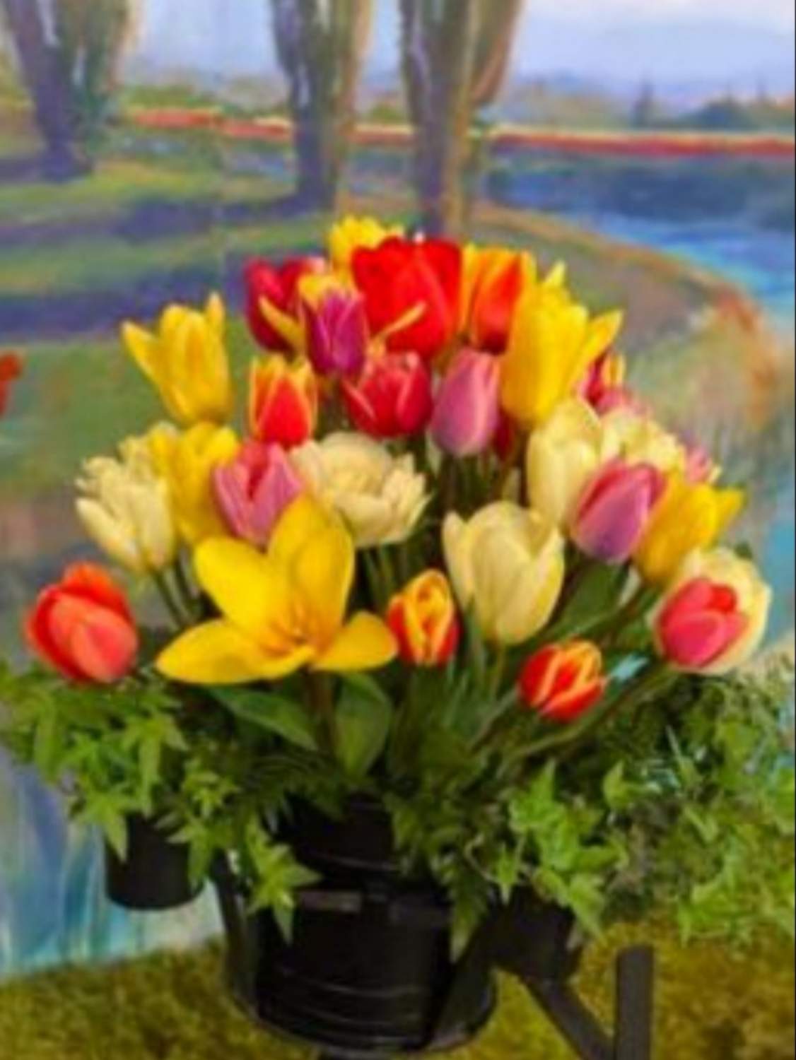Solve Tulips jigsaw puzzle online with 154 pieces