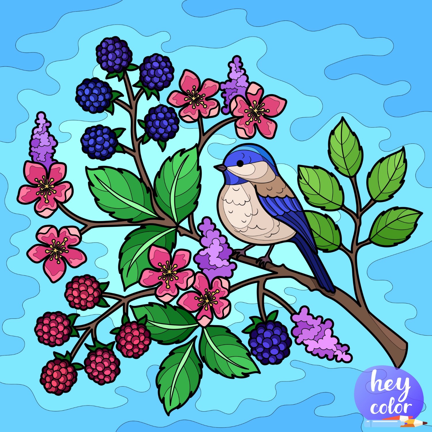 Solve Chirp Tweet Chirp jigsaw puzzle online with 256 pieces