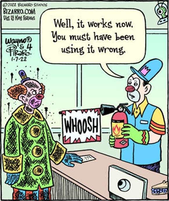 Solve You Really Thought It Would Put Out a Fire? Silly Clown! jigsaw ...