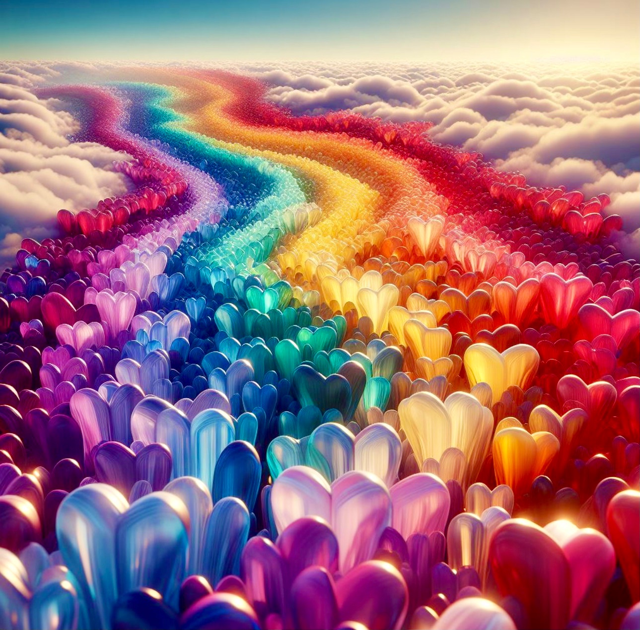 Solve Heart Heaven jigsaw puzzle online with 81 pieces