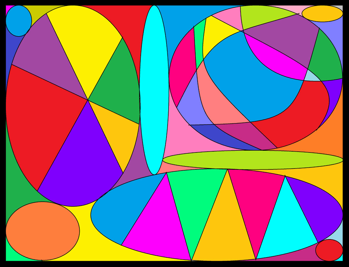 Solve Boxed Curved Figures Bright Background? jigsaw puzzle online with ...