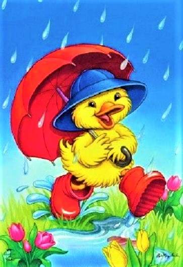 Solve April Showers jigsaw puzzle online with 35 pieces