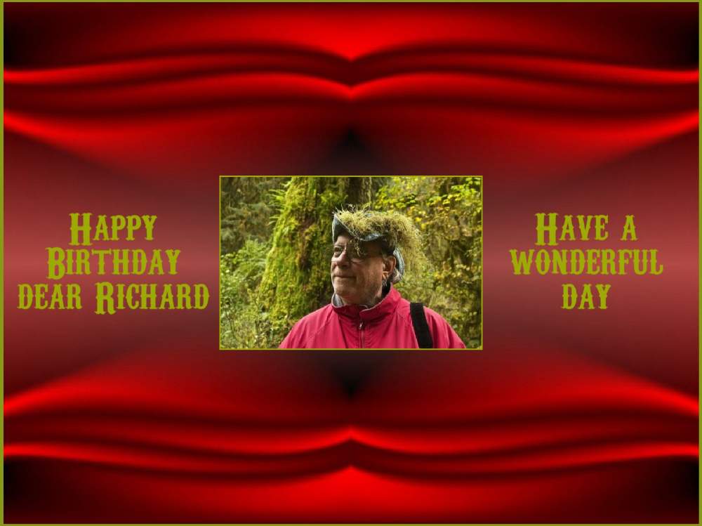 Solve Happy Birthday dear Richard (photogent) jigsaw puzzle online with ...