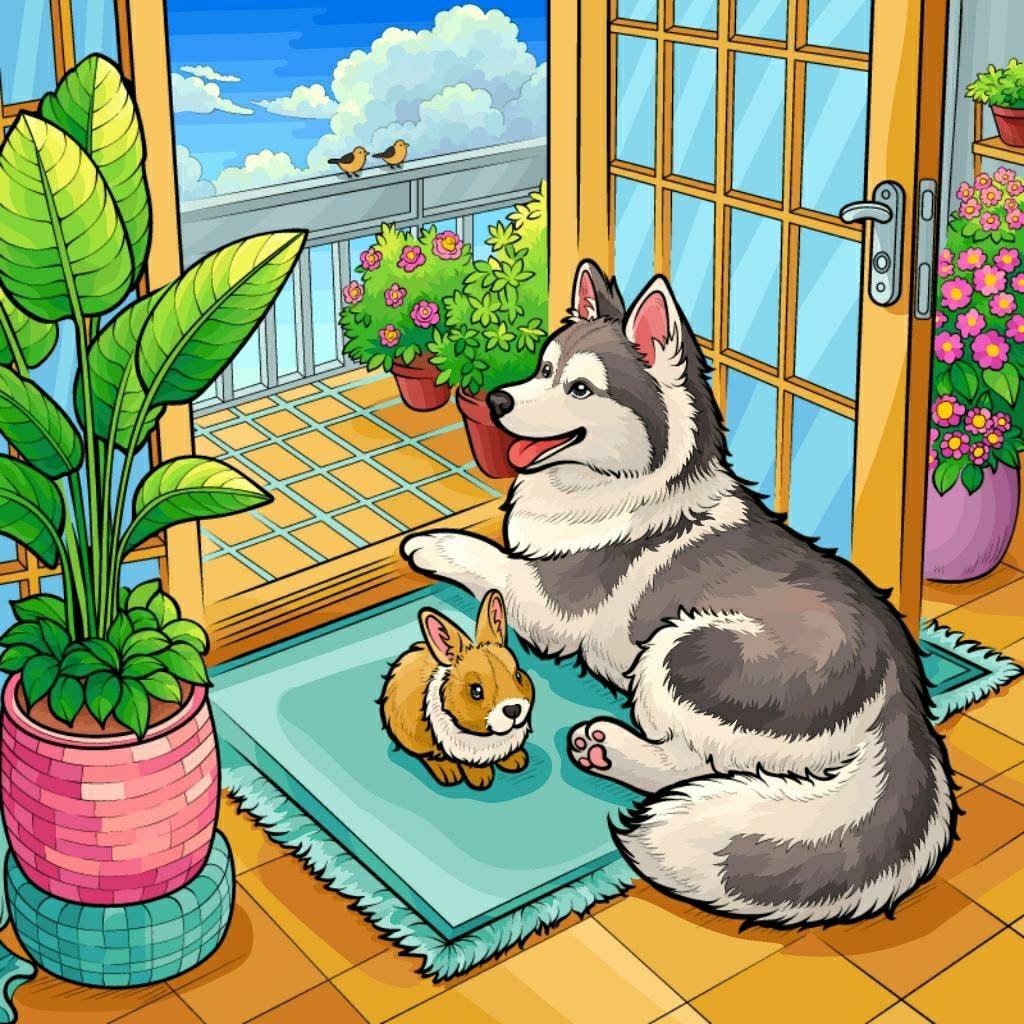 Solve 95 More Expressions jigsaw puzzle online with 64 pieces