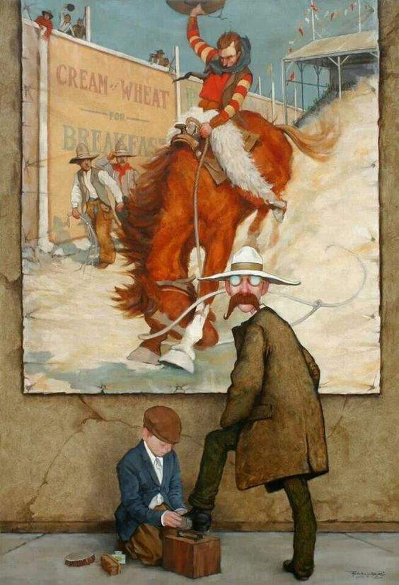 Solve Sheriff Gets A Freebie jigsaw puzzle online with 117 pieces