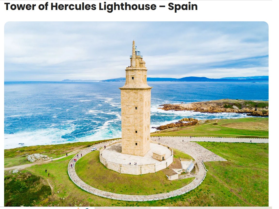 Solve LIGHTHOUSE-SPAIN-TOWER-OF-HERCULES (2) jigsaw puzzle online with ...