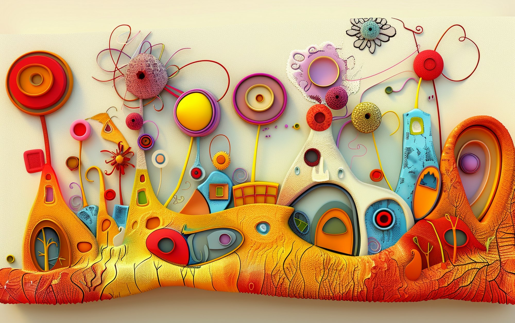 Jigsaw Puzzle | 77 pieces | Mäusehügelhausen | Jigidi