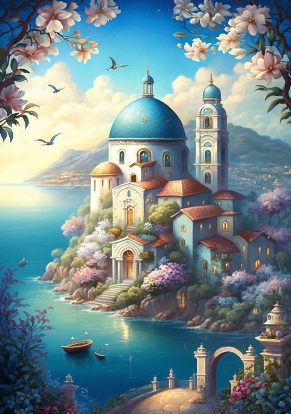 Jigsaw Puzzle | Church From Above | 88 pieces | Jigidi