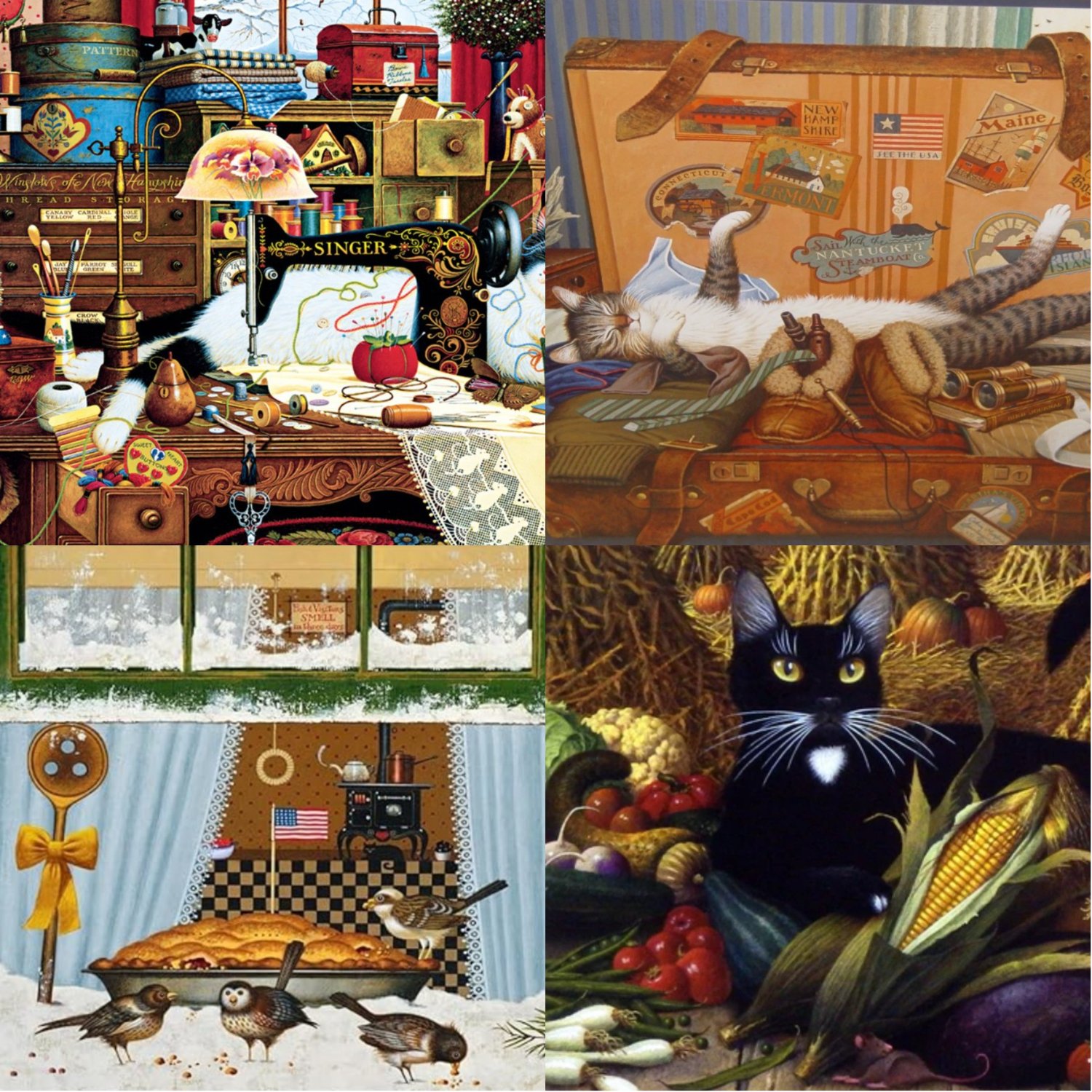 Solve Wysocki animals in clockwise order: Maggy the Messmaker, Mabel ...