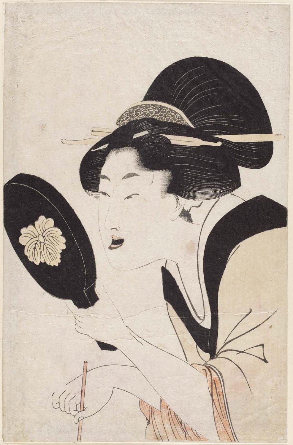 Solve Applying ohaguro (blackening the teeth) by Kitagawa Utamaro ...
