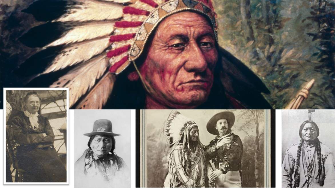 Solve Chief Sitting Bull jigsaw puzzle online with 15 pieces