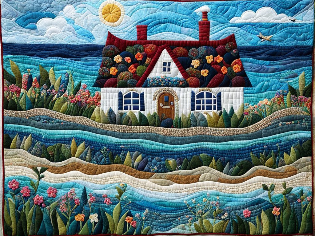 Solve At home with the shifting sands and rolling waves jigsaw puzzle ...