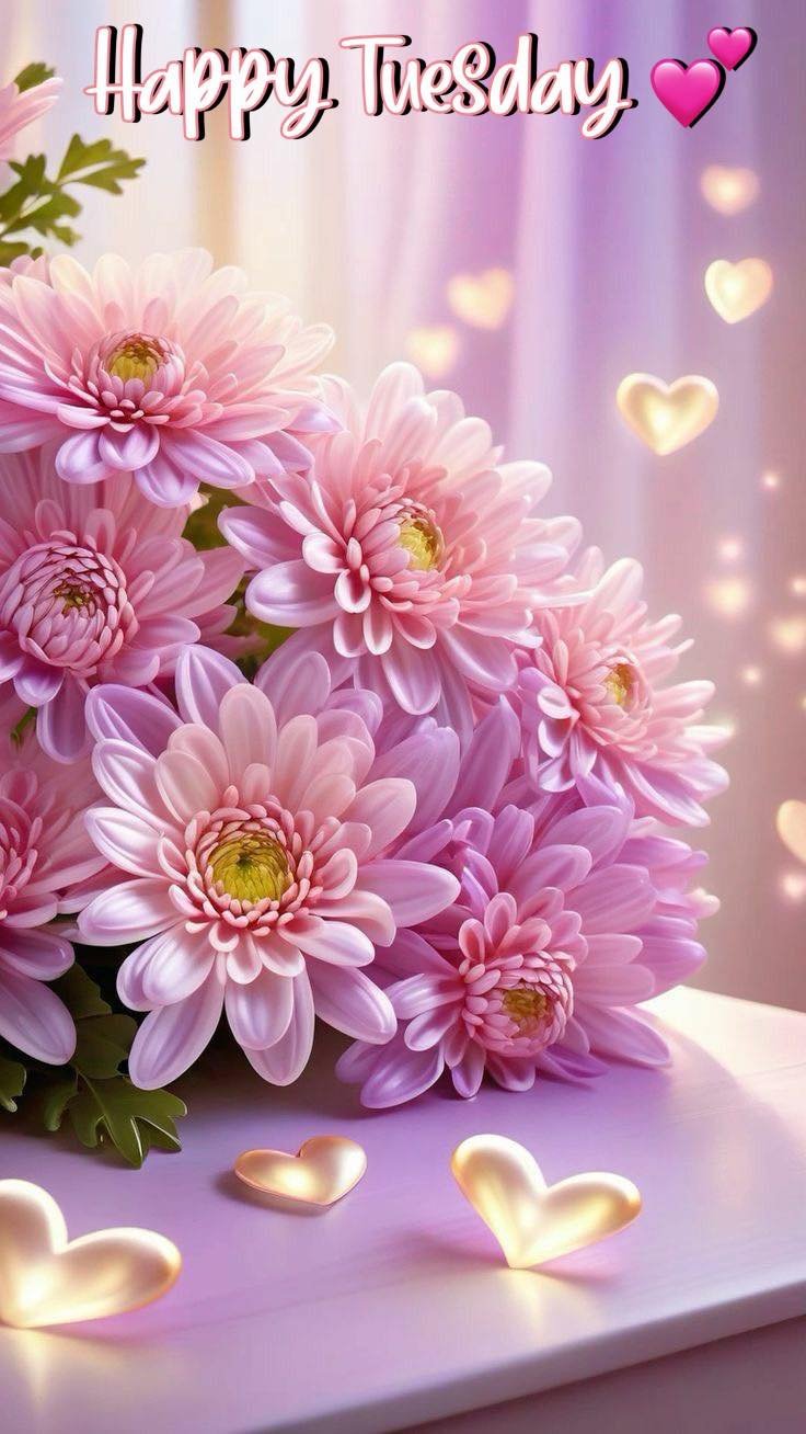 Solve Good Morning - Happy Tuesday! jigsaw puzzle online with 66 pieces