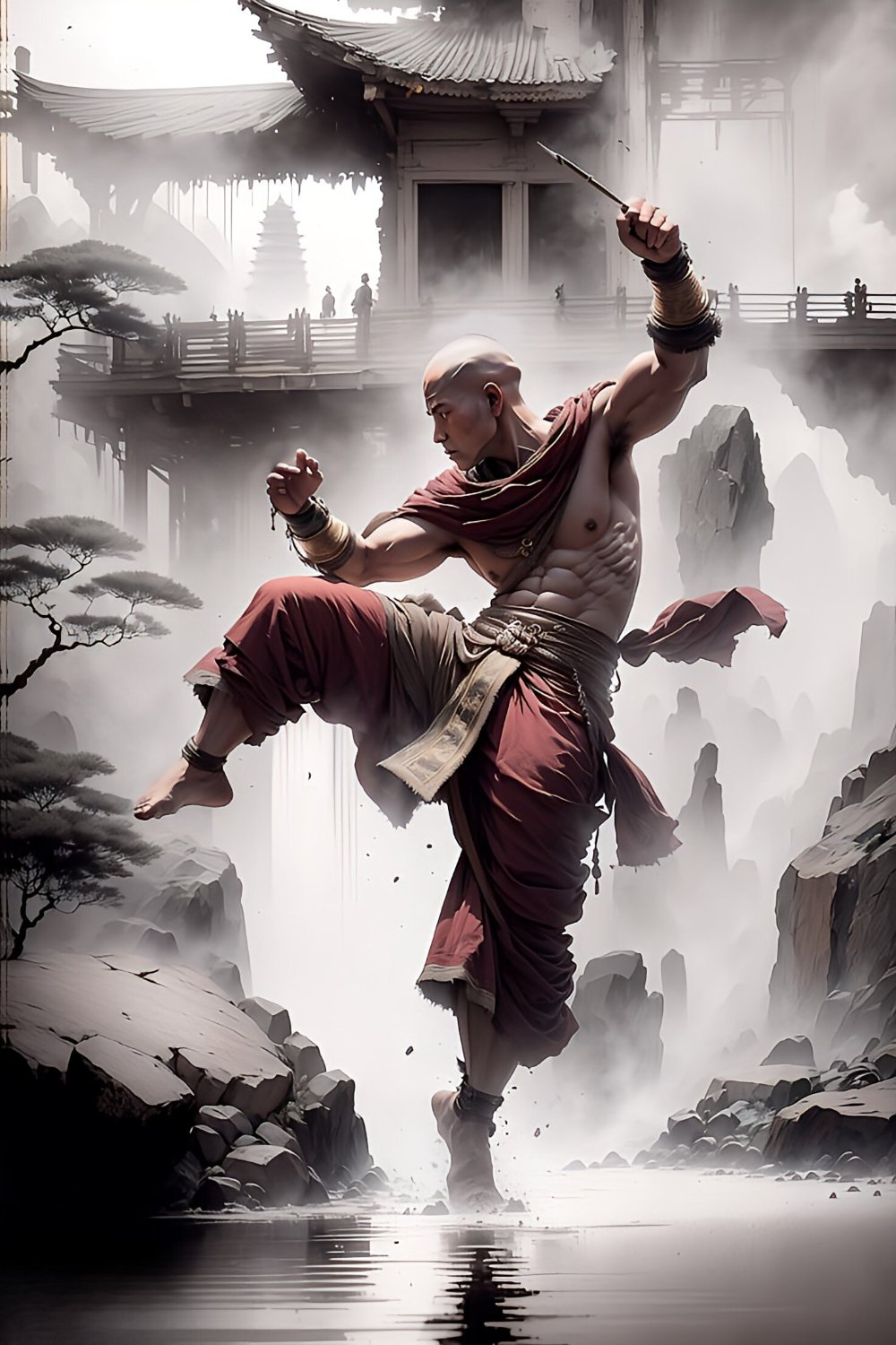 Solve Subtility of the movement jigsaw puzzle online with 600 pieces